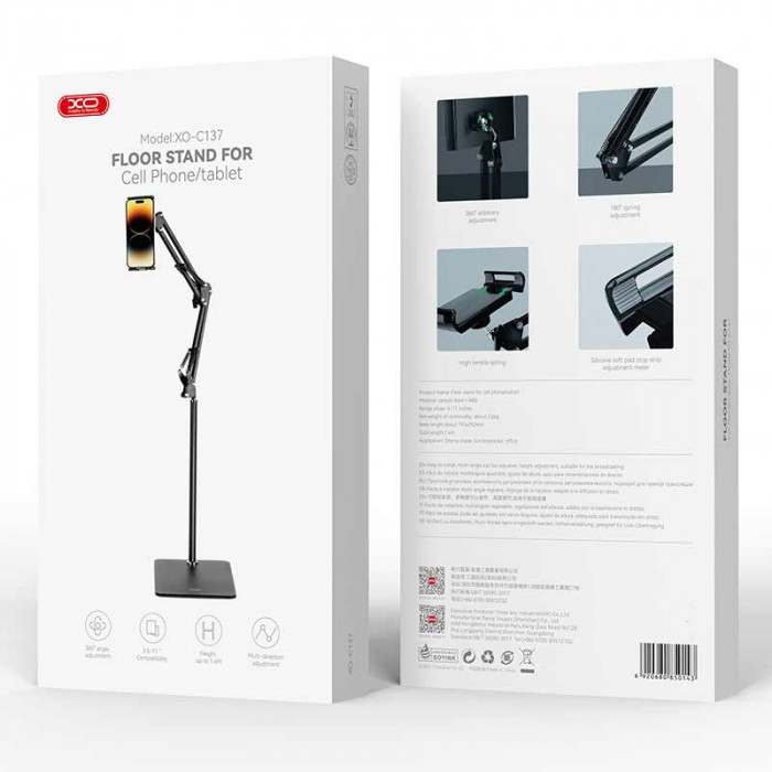 XO-C137 Stalak Za telefon i tablet-podesivi držač do 11 incha